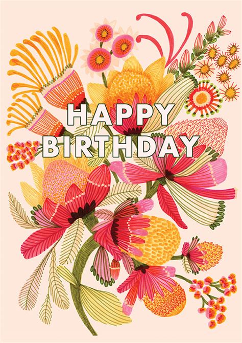 Wholesale Happy Birthday A4 Large Card Aero Images Fieldfolio