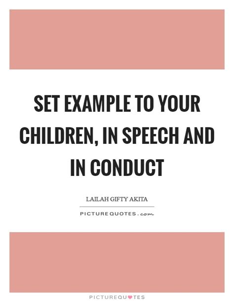 Set Example Quotes And Sayings Set Example Picture Quotes