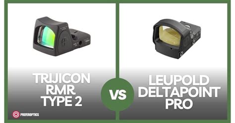 Deltapoint Pro Vs Rmr The Leupold And Trijicon Showdown
