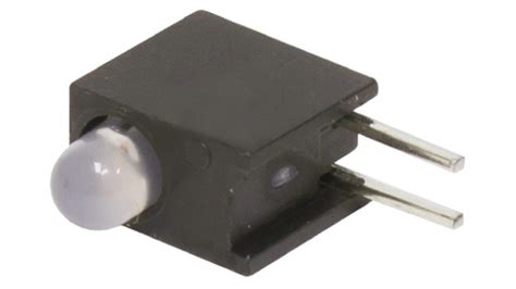 Bivar H101cbc Y G Green And Yellow Right Angle Pcb Led Indicator 2 Leds Through Hole 2 6 V Rs