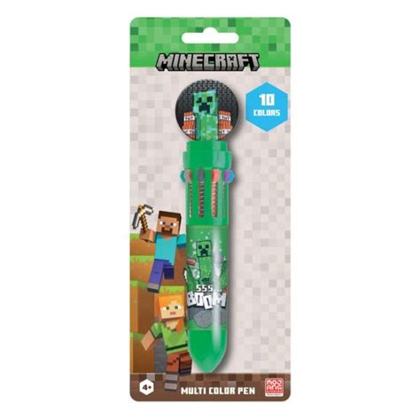 minecraft multicoloured pen merchoid