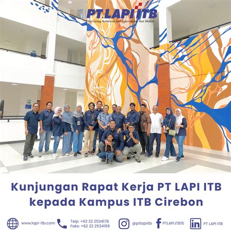 News Pt Lapi Itb To Serve For Your Betterment And The Nation