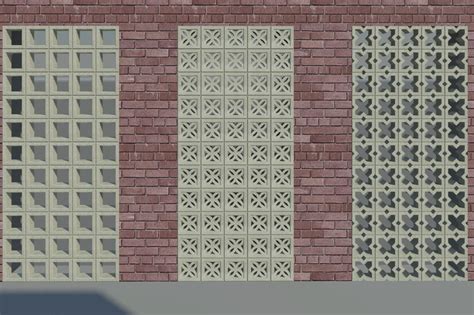 Lattice Concrete Celosia Autodesk Revit 3d Cad Model Grabcad