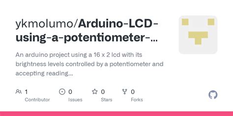 GitHub Ykmolumo Arduino LCD Using A Potentiometer And Keypad An Arduino Project Using A 16 X