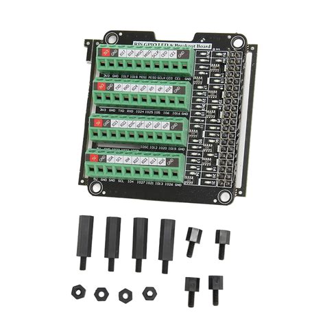 Terminal Block Breakout Board Led Light 33v 3a Terminal Block Module