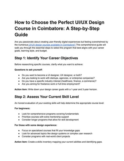 Uiux Design Course In Coimbatore With Internship Pdf