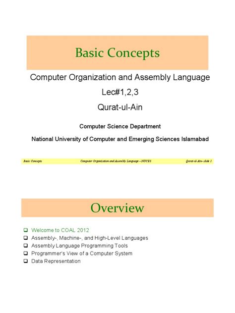 01 02 03 intro to basic concepts pdf assembly language ascii