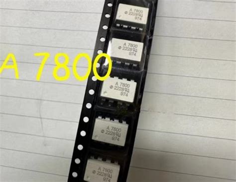 2pcs Agilent Hcpl 7800a Sop 8 Isolation Amplifier Analog Signals A7800a