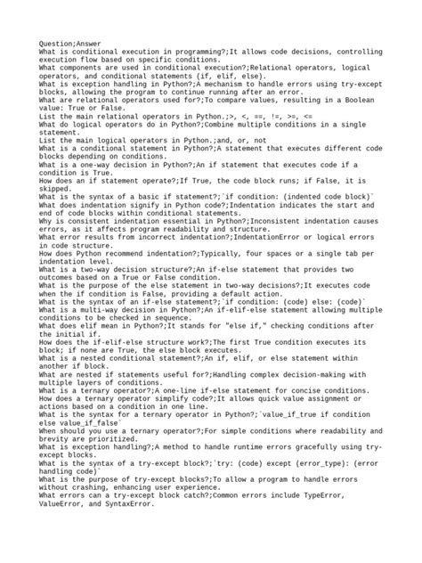 Conditional Exe Pdf Boolean Data Type Logic