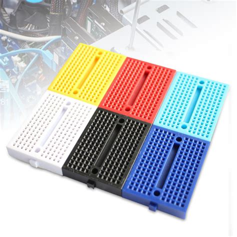 6pcs Bb 601 Breadboard Multi Color Solderless Test Grandado