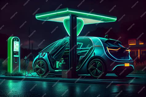 Premium Photo Generative Ai Humanoid Robot Working On Laptop Computer