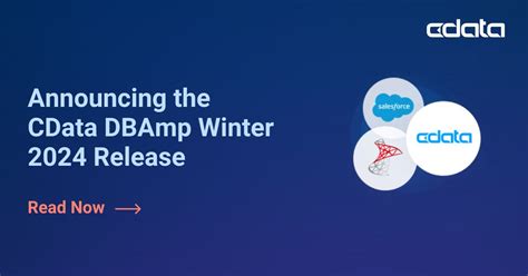 luc leblanc on linkedin announcing the cdata dbamp winter 2024 release