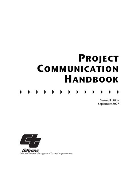 F0009367 Project Communication Handbook 2nd Ed A11y Pdf Project Management Communication