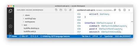 Activitybar Gear Icon Bleeds Into Status Bar Issue Microsoft Vscode GitHub