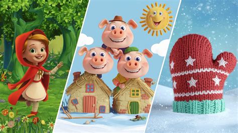 Микс Приказки Песнички Червената Шапчица 🐺 Трите Прасенца 🐷 Дядовата Ръкавичка 🧤 Youtube