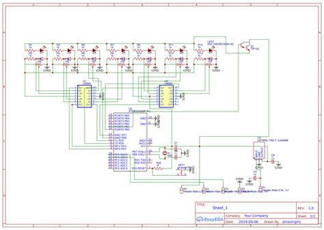 Ir Arry I2c Robocon Easyeda Open Source Hardware Lab Ir Arry I2c Robocon Easyeda Open Source Hardware Lab