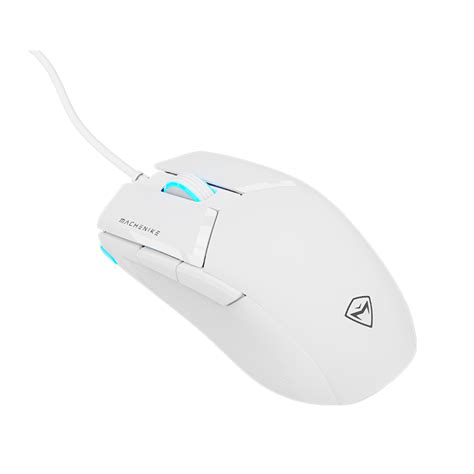 Mouse Machenike M7 Pro Gaming 12800dpi Usb Rgb Withe