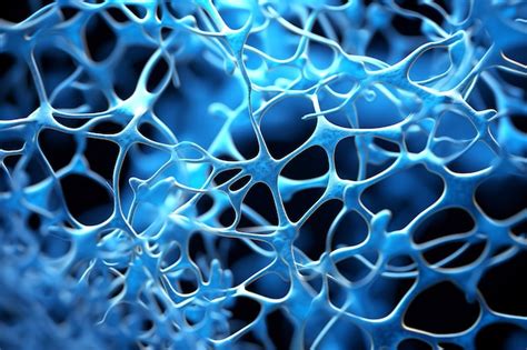 Premium Photo | Electron microscopy of brain neural network cells of brain