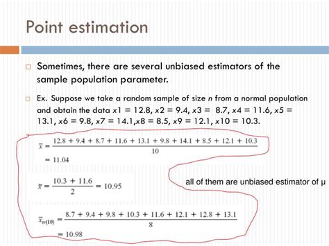 Ppt Point Estimation Of Parameters And Sampling Distributions Powerpoint Presentation Id1793399