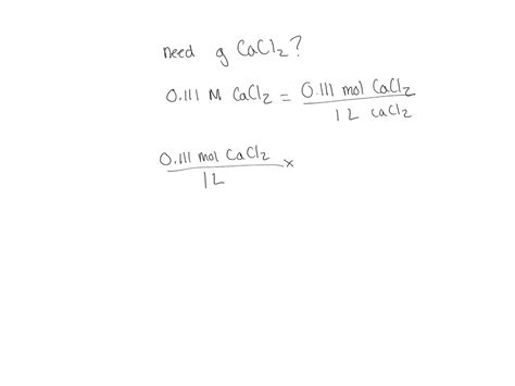 Solved After A Crystallization Process A Solution Of Cacl2 In Water Contains 62 Kg Of Salt Per