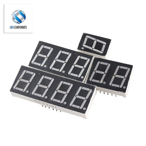 จอแสดงผล LED Segment ราคาตำของจน Digit Common Cathode Common Anode ใบเสนอราคา GNS