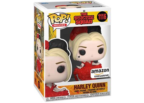 Funko Pop Movies Suicide Squad Harley Quinn Amazon Exclusive Figure