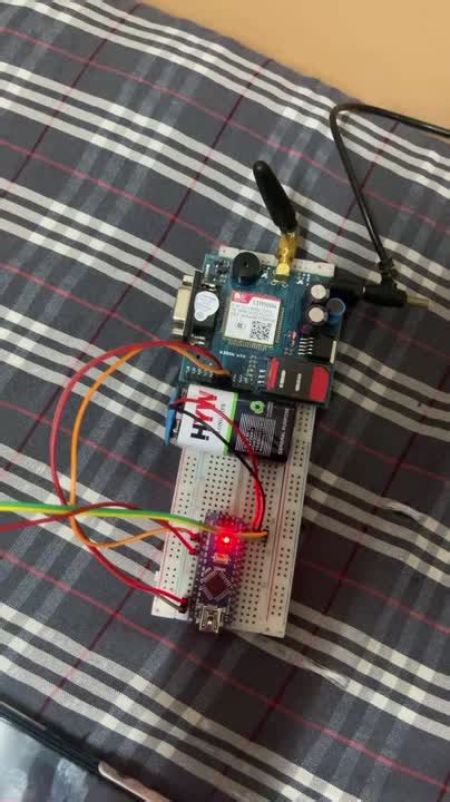 My Mini Project Intelligent Letter Box Using Arduino And Gsm Anil