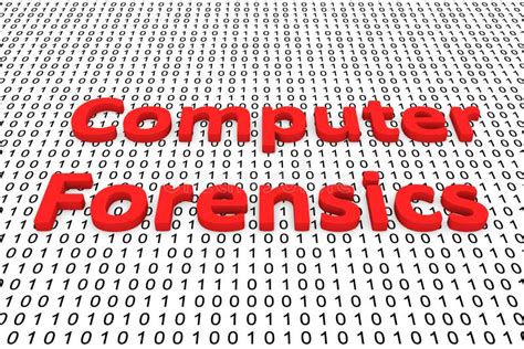 Computer Forensics Vector Concept Metaphor Stock Vector Illustration Of Infographic