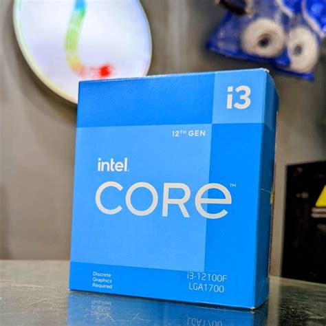 Intel Core I3 12100f Informatics Vente De Matériel Informatique