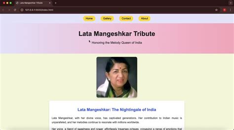 Webdevelopment Html Css Javascript Portfolio Tribute Rajan Verma