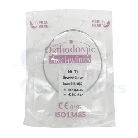 Orthodontic Reverse Curve Ni Ti Archwire Orthodontic Archwire And Ni