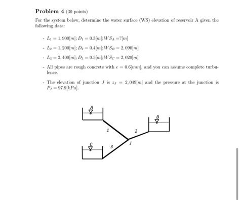 solved problem 4 30 points for the system below determine