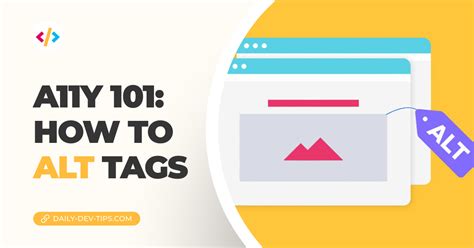 A11Y 101 How To Alt Tags