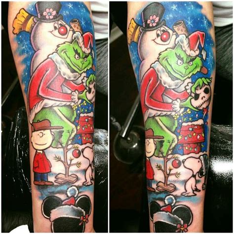 Christmas Tattoo Christmas Tattoo Incredible Tattoos Browning Tattoo