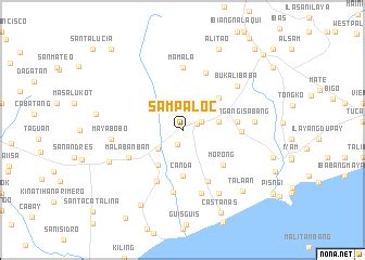 Sampaloc Philippines Map