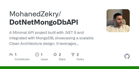 github mohanedzekry dotnetmongodbapi a minimal api project built