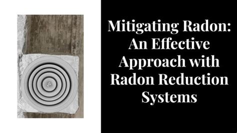 Radon Reduction System Ppt