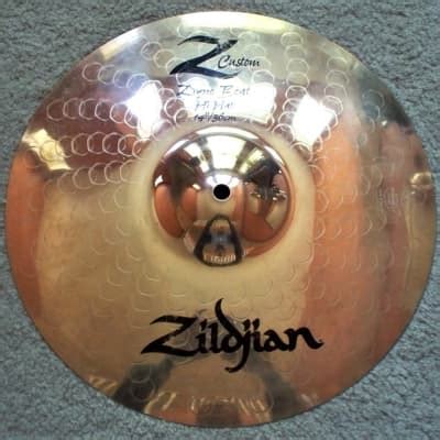 Zildjian 14 Z Custom Dyno Beat Hi Hat Cymbal Bottom 2001 Reverb