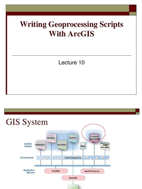 Python And Arcpy Pdf Arc Gis Application Software