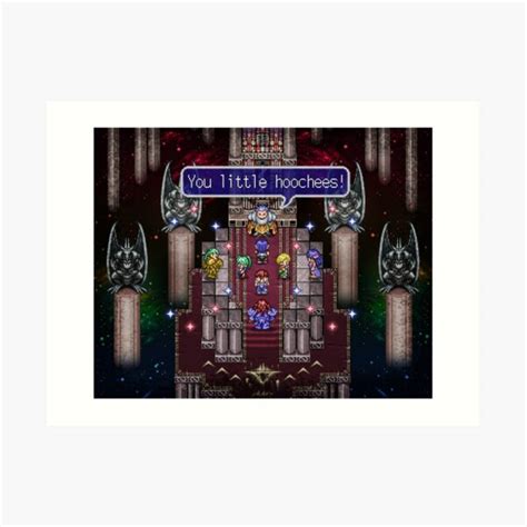 Lufia Too Little Hoochees Art Print By Likelikes Redbubble