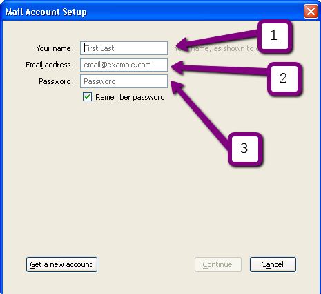 Setup Thunderbird Email A Walk Through For CMS Buffet Clients