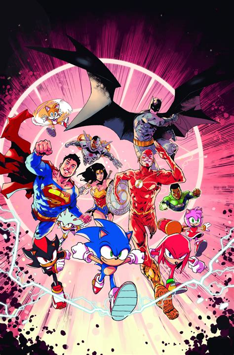 Dc Comics Revela Imagens De Crossover Com Sonic O Vício