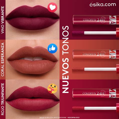 ésika ¡más Mate Más Color Ningún Look Puede Estar Completo Sin Uno