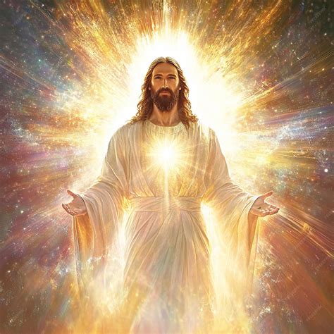 Premium Photo Jesus Christ In Glory The Alpha And The Omega The Truth
