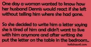 A Woman Decides To Test Her Husband S Reaction