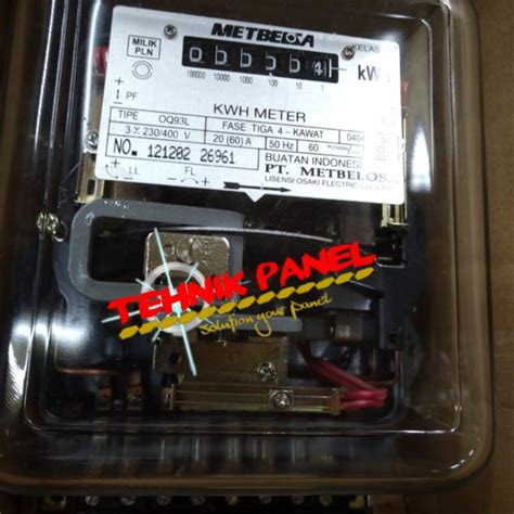 Jual Penghemat Listrik Kwh Meter 3 Phase 20 60a Metbelosa Shopee