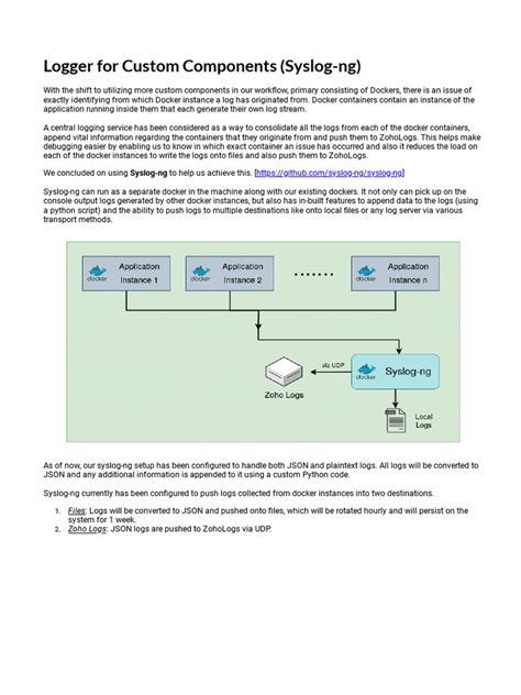 Logger For Custom Components Syslog Ng Pdf