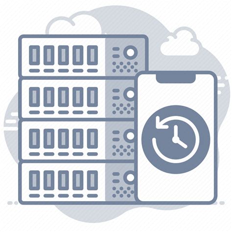 Server Smartphone Backup Restore Icon Download On Iconfinder
