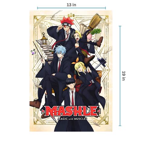 Mashle Magic And Muscles Poster Unofficial World E Bazaar
