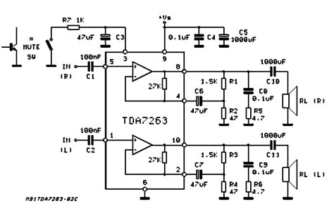 Home Amplifier With Tda7263 Yoreparo